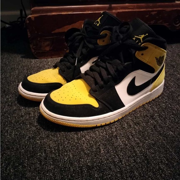Jordan | Shoes | Jordan Yellow Toe | Poshmark